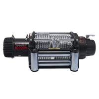 China Off road recovery 12V/24V 4*4 car electric winch 12000lbs with steel rope for sale