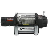 China Off road recovery 12V/24V 4*4 car electric winch 15000lbs with steel rope for sale