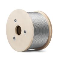 China 1x7 Stainless Steel 316 Wire Rope Marine Grade Cable for Rigging Lifting Overhead Crane 1mm-12mm for sale