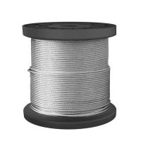 China 1x7 Stainless Steel 316 Wire Rope Marine Grade Cable for Rigging Lifting Overhead Crane 1mm-12mm for sale