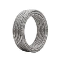 China 7x7 Construction Stainless Steel 316 Wire Rope Stainless Steel Wire Cable Rope for Crane Structural General Industry for sale