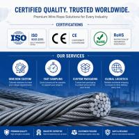 China AISI304 Wire Rope Cable 7x19 1.5mm 2mm Stainless Steel Wire Rope for Winch Lifting Winch Marine for sale
