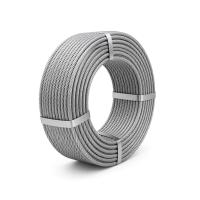 China High Tensile Quality AISI 304 316 Diameter 1.5 to 2mm 7x19 Stainless Steel Wire Rope for General Industry Engineering Use for sale
