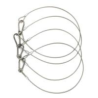 China Single Leg Stainless Steel Wire Rope Sling 3/8 Inch 10 Foot 304 Grade 7x19 Thimbled Eye for sale
