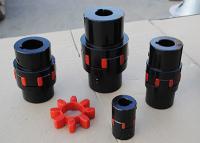 China GR/XL series Star Type Elastic Coupling #45 Steel with Black Coating for Hydraulic Equipments GR 2 GR 6 GR 10 for sale