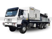 China 300 meters drilling rig all hydraulic top head with air compressor and mud pump for sale