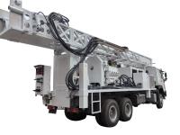 China 1000M Truck Mounted Water Well Drilling Rig Mud Drill and DTH-Hammer Water Drilling Equipment for sale