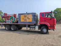 China Remote Control Truck Mounted Water Well Drilling Rig for sale