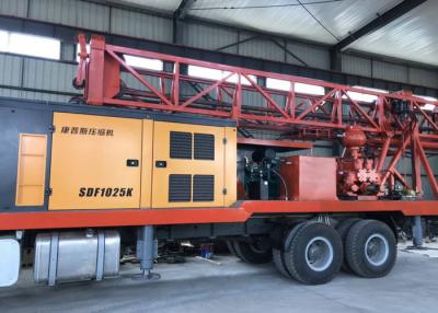 China Large Aperture 54T Truck Mounted Drill Rig for sale