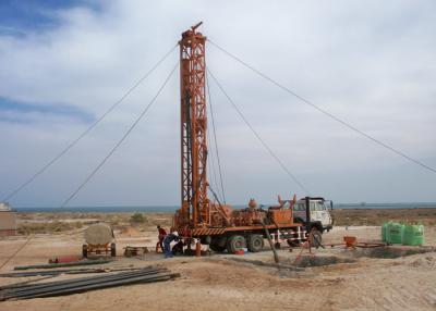 China Mud Positive Circulation Truck Mounted Drill Rig For Geological Exploration for sale