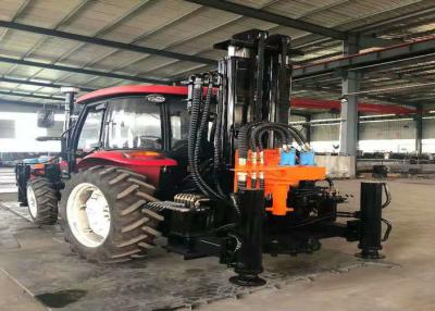 China Tractor Mounted Depth 200m Water Well Drilling Rig for sale