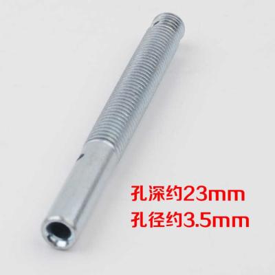 China Elevator Hall Door Steel Wire Rope Head M8 Hollow Threaded Rod Rope Rod for sale