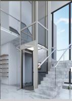China 0.4m/S 1.0m/S Villa Elevator Home Elevator Car Decoration Lift Residential Elevators for sale