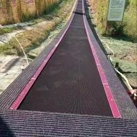 China Rough Top Rubber Conveyor Belt for Ski Resorts and Magic Carpets 108m for sale