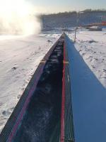 China Rough Top Rubber Conveyor Belt for Ski Resorts and Magic Carpets 108m for sale