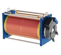 China Elevator Permanent Magnet Synchronous Traction Machine 48V 5.5kW Gearless Drive for sale