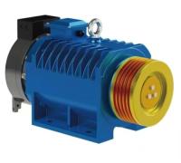 China Modern Villa Elevator Permanent Magnet Synchronous Gearless Traction Machine Metal for sale