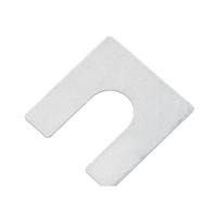 China U-Shaped Elevator Packer Shims 1/16 Inch Tile Spacers Horseshoe Shims for Leveling Height Adjustment for sale