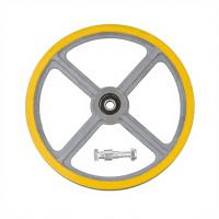 China Modern Elevator Tensioner Device 250 Bearing 6201 Speed Limiter Pulley Elevator Parts for sale