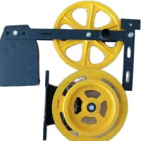 China Elevator Speed Limit Tension Device Elevator Overspeed Governor Steel Material Elevator Parts for sale