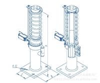 China Elevator Base Spring Lift Car Buffer Hydraulic Shock Absorber OH-70/80/175/210/275/425 for sale