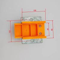 China Elevator Flat Traveling Cable Clamp Box Cable Connector 1000mm 50A for sale