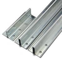 China Steel Elevator Guide Rail for Villa Lift Fishplate Connecting Plate 5mm 1000mm for sale