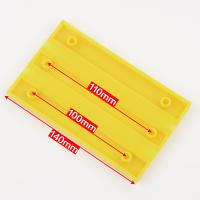 China UHMWPE Nylon Elevator Guide Shoe Liner 140x25mm Self Lubricating Wear Resistant Counterweight Part for sale