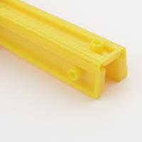 China UHMWPE Nylon Elevator Guide Shoe Liner 140x25mm Self Lubricating Wear Resistant Counterweight Part for sale