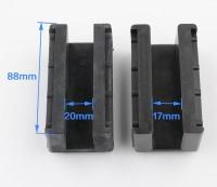 China Elevator Guide Shoe Insert Elevator Guide Shoe Liner Elevator Parts 88x20/17/16/10 for sale