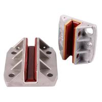 China Elevator Guide Shoe Sliding and Roller Type for 10-16mm Guide Rail Wear Resistant Nylon Insert for sale