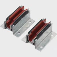 China Steel Elevator Counterweight Sliding Guide Shoe 10-16mm Rail Width Wear-Resistant Nylon Insert for sale