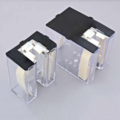 China Transparent Elevator Oil Can 120x80x100mm Slider Guide Rail Lubrication Cup for sale