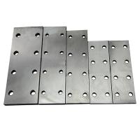 China Steel Guide Rail Connecting Plate Elevator Manufactured In China Guide Rail Fishplate for sale
