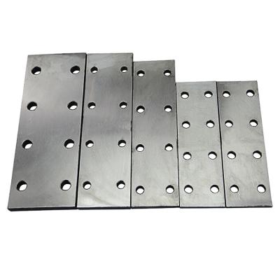China Steel Guide Rail Connecting Plate Elevator Manufactured In China Guide Rail Fishplate for sale
