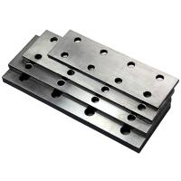 China Steel Guide Rail Connecting Plate Elevator Manufactured In China Guide Rail Fishplate for sale