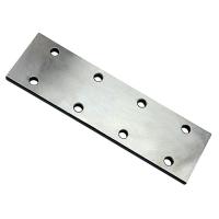 China Steel Guide Rail Connecting Plate Elevator Manufactured In China Guide Rail Fishplate for sale