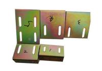 China Elevator Guide Rail Machine Main and Auxiliary Rail Brackets 5mm Steel for sale