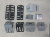China Elevator Guide Rail Machine Main and Auxiliary Rail Brackets 5mm Steel for sale