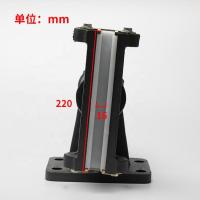 China Cast Iron Elevator Guide Shoe for Freight Elevator 10-16mm Rail Width Movable Type for sale