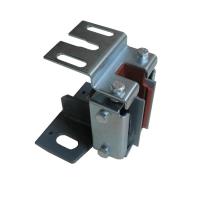 China Elevator Sliding Guide Shoe for Main Rail 10-16mm Width Nylon Liner Two Hole Mounting for sale