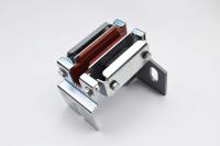 China Elevator Sliding Guide Shoe for Main Rail 10-16mm Width Nylon Liner Two Hole Mounting for sale