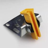 China Elevator Guide Shoe Sliding Roller Type Nylon Cast Iron 10mm 16mm Rail Width for sale