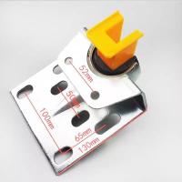 China Elevator Guide Shoe Sliding Roller Type Nylon Cast Iron 10mm 16mm Rail Width for sale