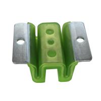 China Elevator Guide Shoe Liner UHMWPE 140x25mm for T75/T89 Rail Counterweight Hollow Rail for sale
