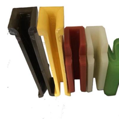 China Elevator Guide Shoe Liner UHMWPE Nylon 140x25mm for T75 T89 Rail Replacement for sale