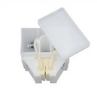 China Square Plastic Elevator Oil Cup 100ml Transparent Lubricator for Guide Rail Systems for sale