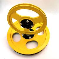 China Elevator Wire Rope Tensioning Device Speed Limiter Accessories Tensioning Wheel for sale