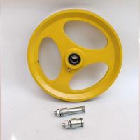 China Elevator Wire Rope Tensioning Device Speed Limiter Accessories Tensioning Wheel for sale