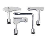 China Stainless Steel Elevator Triangle Key Lock Set 80mm Spare Parts for Hotel Hospital for sale